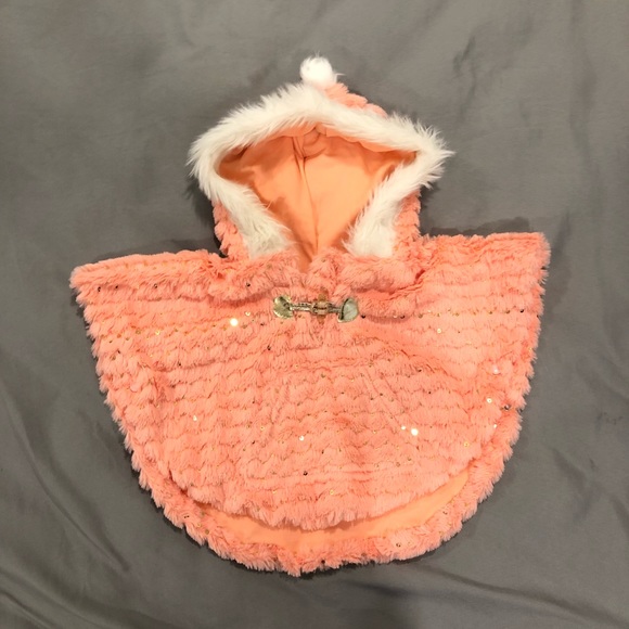 Little Lass | Jackets & Coats | Little Lass Baby Girl Faux Fur Sparkly ...